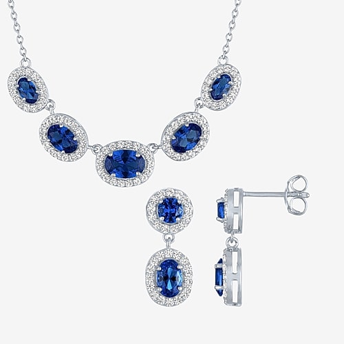 Click here for Lab-created Gemstone Sterling Silver 2-pc. Jewelry... prices