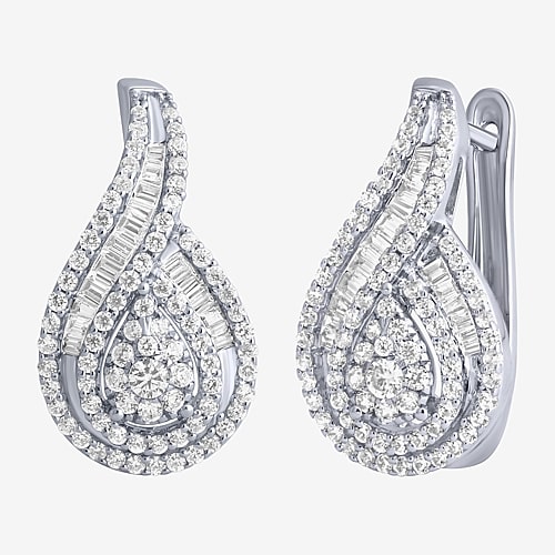 Click here for Diamond Blossom Womens 1 CT. T.W. Natural White Di... prices