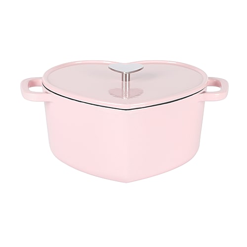 Click here for Martha Stewart Cast Iron Heart Dutch Oven  One Siz... prices