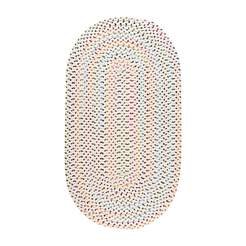 Capel Inc. Vivid Multi Braided Reversible Indoor Oval Accent Rug  One Size  Multiple Colors