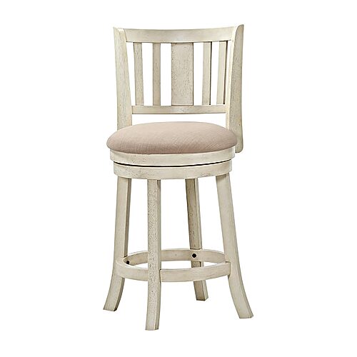 Click here for AVALON FURNITURE Upholstered Swivel Bar Stool  One... prices