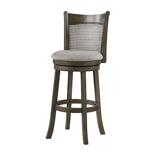 Click here for AVALON FURNITURE Upholstered Swivel Bar Stool  One... prices