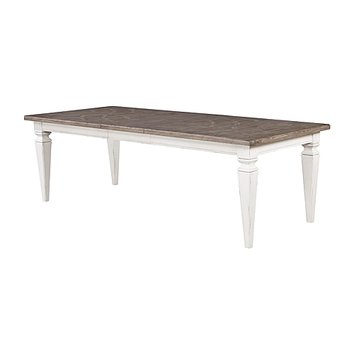 Click here for AVALON FURNITURE Rectangular Wood-Top Dining Table... prices