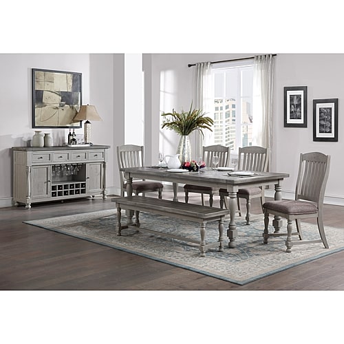 Click here for AVALON FURNITURE Bench  One Size  Gray prices