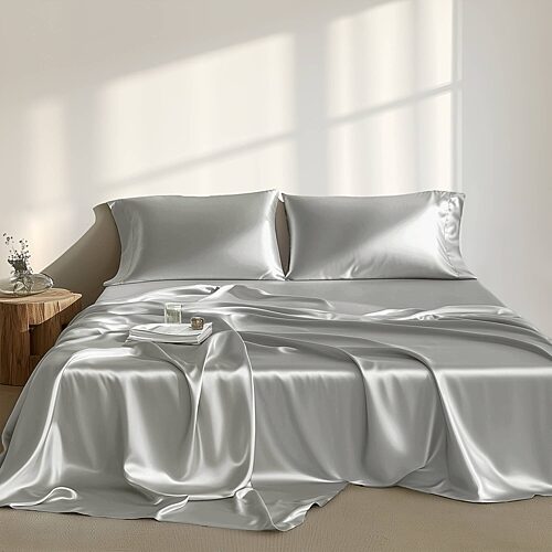 Click here for Madison Park Essentials Satin 6-Pc. Sheet Set  Que... prices