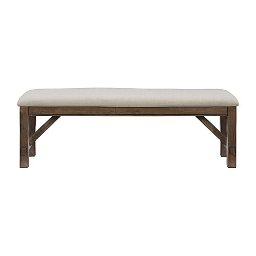 Click here for Haverford Upholstered Dining Bench  One Size  Brow... prices