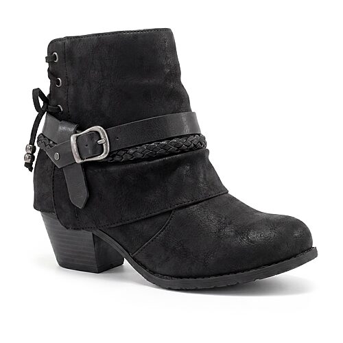 Click here for Pop Womens Encinitas Block Heel Booties  7 1/2 Med... prices