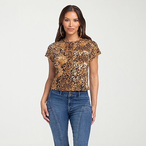 Click here for JS Jessica Simpson Womens Round Neck Short Sleeve... prices