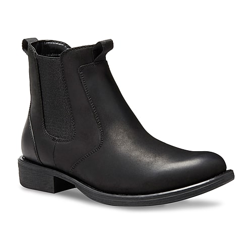 Click here for Eastland Mens Daily Double Chelsea Boot Block Heel... prices