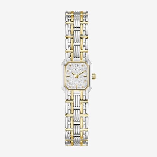 Click here for Bulova Goddess Of Time Womens Two Tone Stainless S... prices