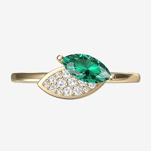 Click here for Lab Created Gemstone Sterling Silver Marquise Cock... prices