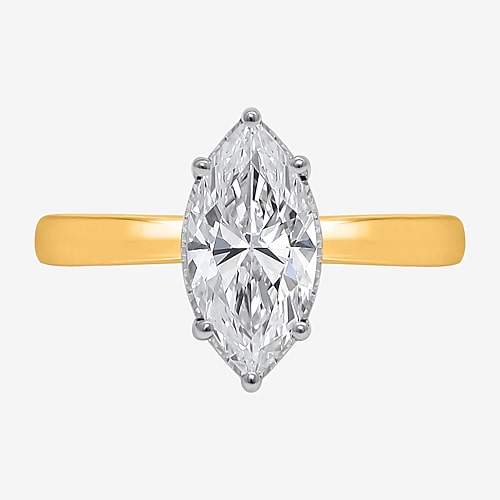 Click here for (I / Si2) Womens 2 CT. Lab Grown White Diamond Mar... prices