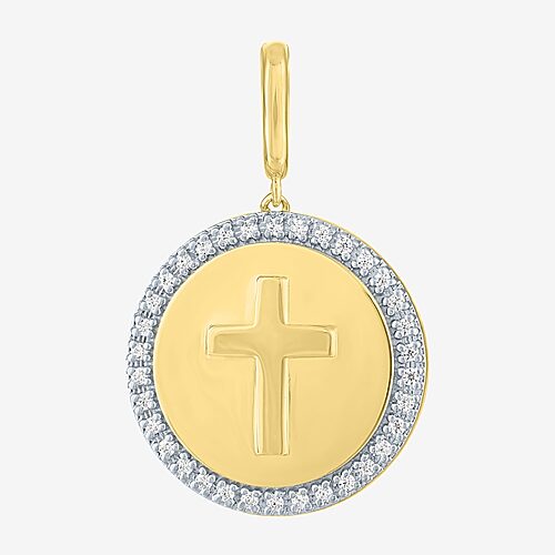 Click here for Charmed by Diamond Addiction 1/10 CT. T.W. Cross (... prices