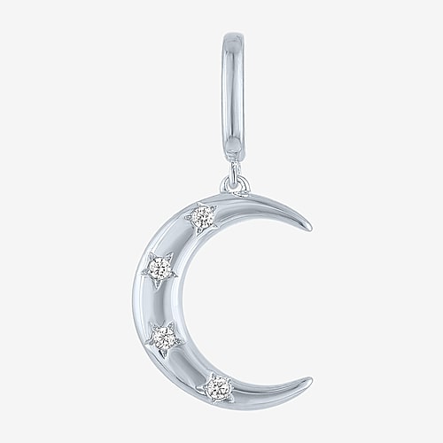 Click here for Charmed by Diamond Addiction Diamond Accent Moon (... prices