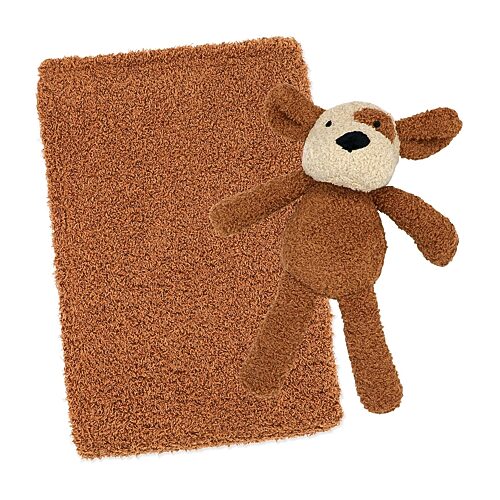 Click here for Tendertyme Kids Chenille Blanket and Plush Puppy... prices