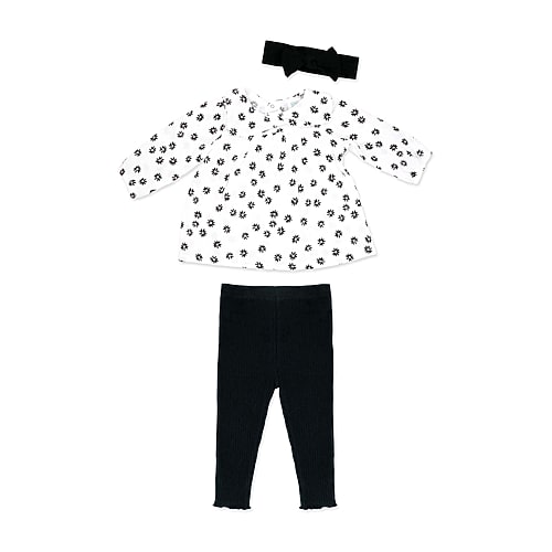 Click here for Baby Mode Baby Girls Long-Sleeve Top  Pant and Hea... prices