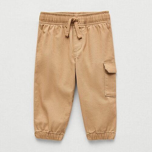Click here for Okie Dokie Baby Boys Mid Rise Cuffed Cargo Pant  9... prices