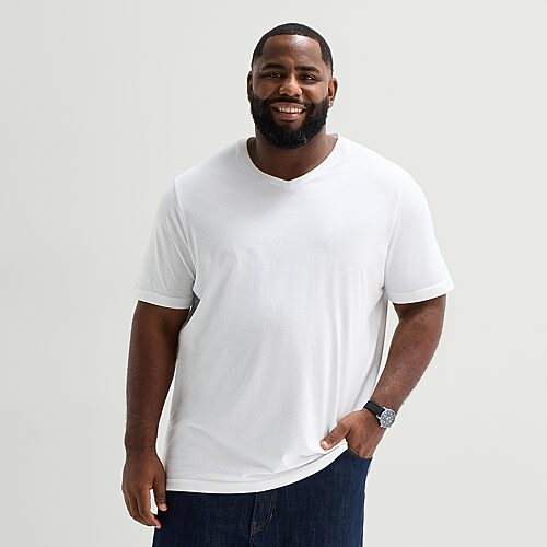Click here for St. Johns Bay Super Soft Mens V Neck Short Sleeve... prices