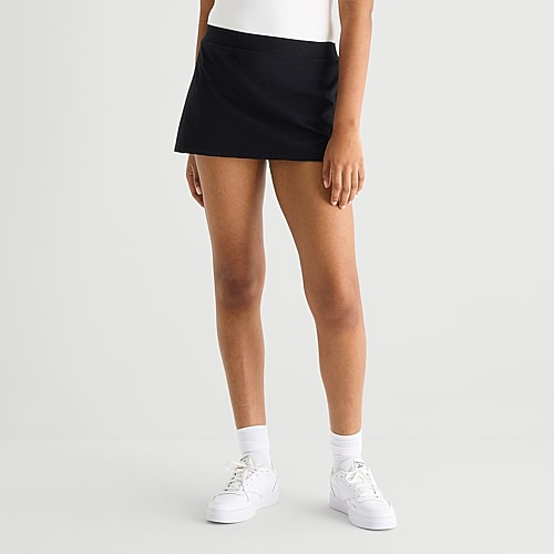 Click here for Arizona Womens Juniors Low Rise Mini A-Line Skirt... prices