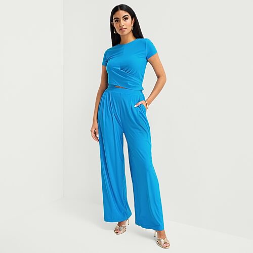Click here for Bold Elements Womens Wide Leg Pleated Pant  Petite... prices