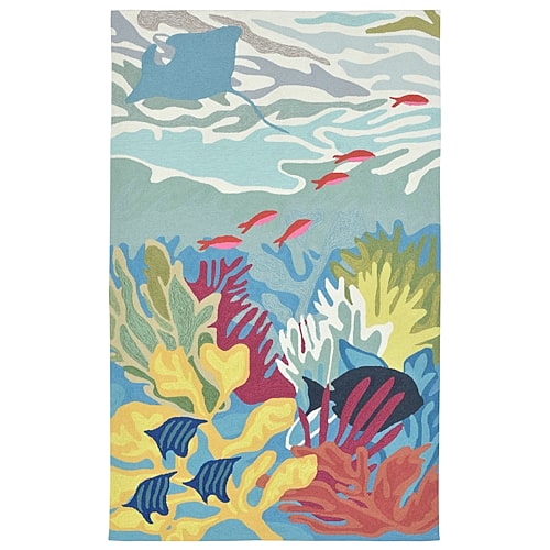 Click here for Liora Manne Ravella Ocean View Runner  One Size  B... prices
