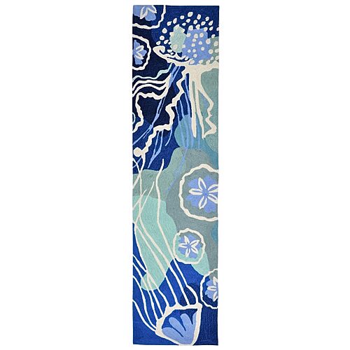 Click here for Liora Manne Capri Jelly Fish Runner  One Size  Blu... prices