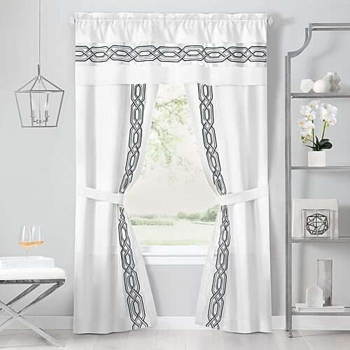 Click here for Achim Paige Rod Pocket Light-Filtering Curtain Pan... prices