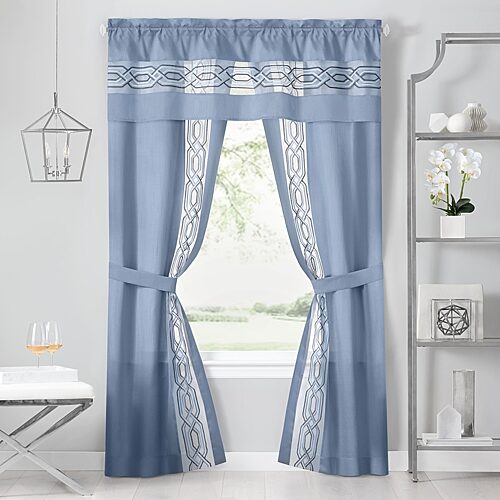 Click here for Achim Paige Rod Pocket Light-Filtering Curtain Pan... prices