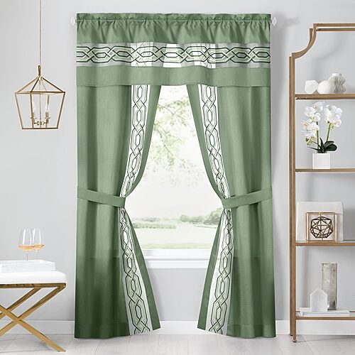 Click here for Achim Paige Rod Pocket Light-Filtering Curtain Pan... prices