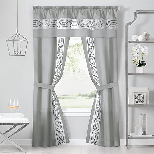 Click here for Achim Paige Rod Pocket Light-Filtering Curtain Pan... prices