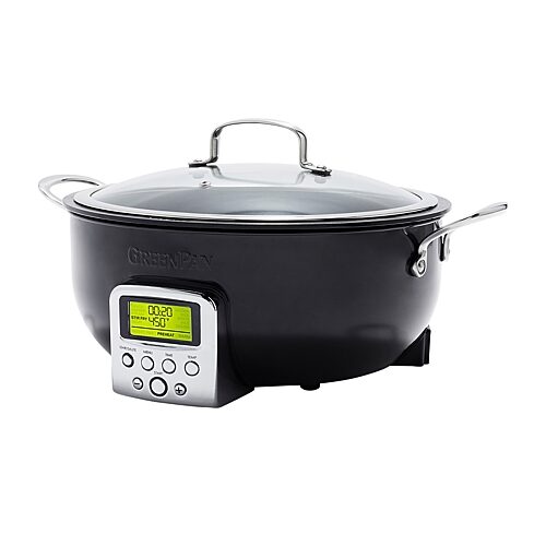 Click here for GreenPan Essential Smart Skillet  One Size  Black prices