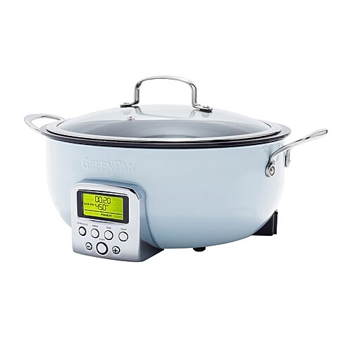 Click here for GreenPan Essential Smart Skillet  One Size  Blue prices
