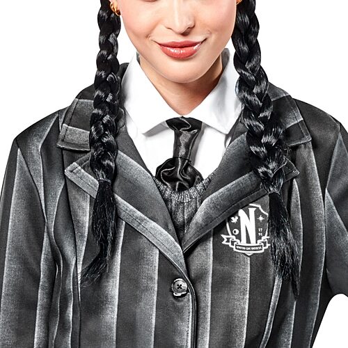 Click here for Womens The Addams Family Wednesday Addams Wig Cost... prices