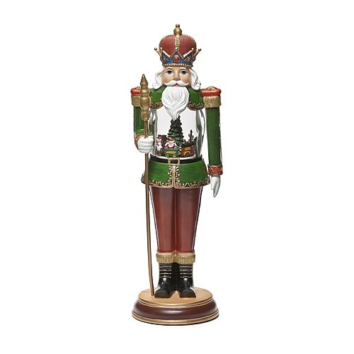 Click here for Roman 18in Musical Led Nutcracker Plays Music Chri... prices