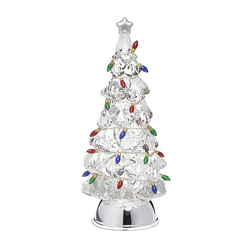 Click here for Roman 12.5in Lighted Swirl Tree Christmas Tabletop... prices