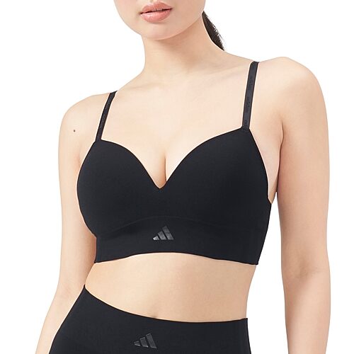 Adidas Active Seamless Wireless Bra-4A0715  Small  Black