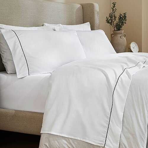 Click here for SUPERIOR Imperia Dash Stitch 600tc Sheet Set  One... prices