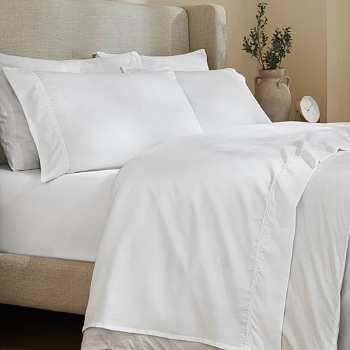 Click here for SUPERIOR Imperia Dash Stitch 600tc Sheet Set  One... prices