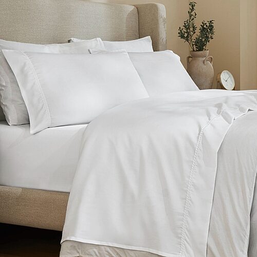 Click here for SUPERIOR Imperia Dash Stitch 600tc Sheet Set  One... prices