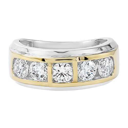 Click here for (F / Si2) Mens 2 CT. T.W. Lab Grown White Diamond... prices