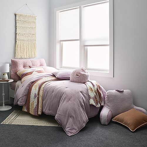 Click here for Bearpaw Layton Plush Reversible Comforter Set  One... prices