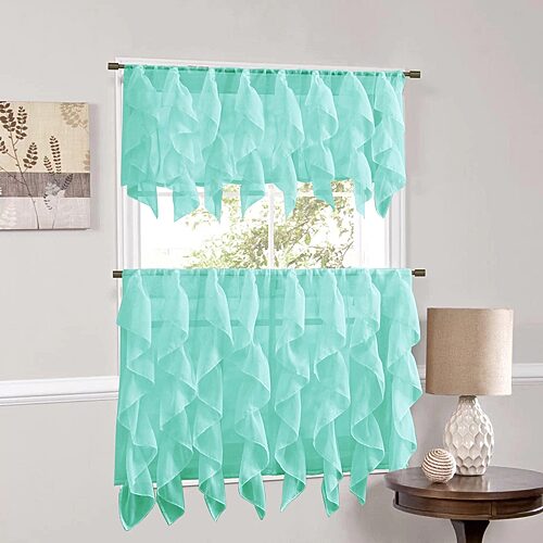 Click here for Sweet Home Collection Sheer 3-pc. Rod Pocket Curta... prices