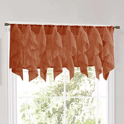 Click here for Sweet Home Collection Sheer Rod Pocket Tailored Va... prices
