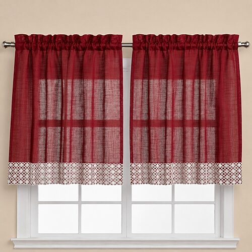 Click here for Sweet Home Collection Salem 2-pc. Rod Pocket Windo... prices