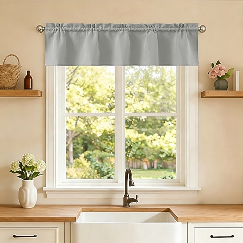Click here for Sweet Home Collection Ripcord Rod Pocket Tailored... prices