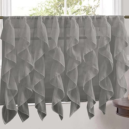 Click here for Sweet Home Collection Sheer 2-pc. Rod Pocket Windo... prices