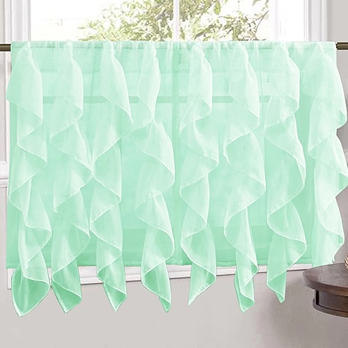 Click here for Sweet Home Collection Sheer 2-pc. Rod Pocket Windo... prices