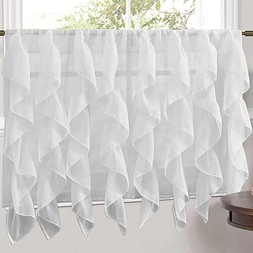 Click here for Sweet Home Collection Sheer 2-pc. Rod Pocket Windo... prices