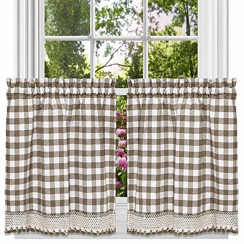 Click here for Sweet Home Collection Buffalo 2-pc. Rod Pocket Win... prices