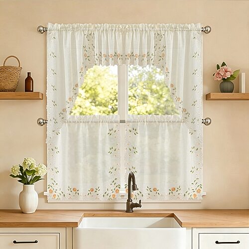 Click here for Sweet Home Collection Rosemary 5-pc. Rod Pocket Ki... prices